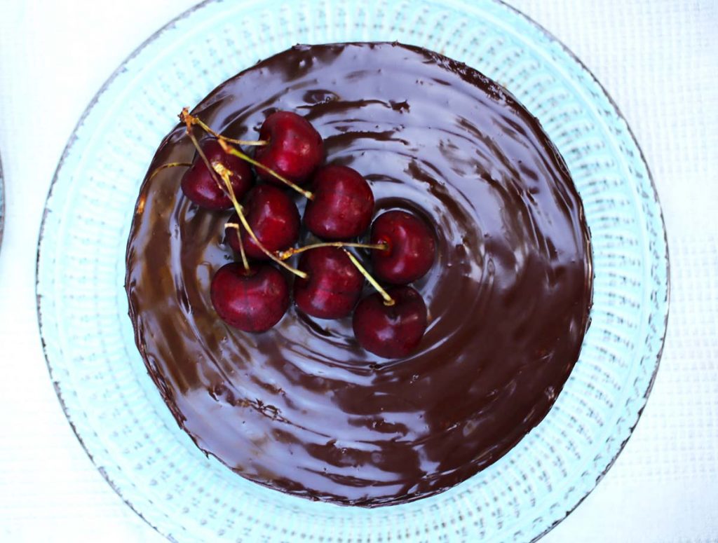 Chocolate Cherry Cake