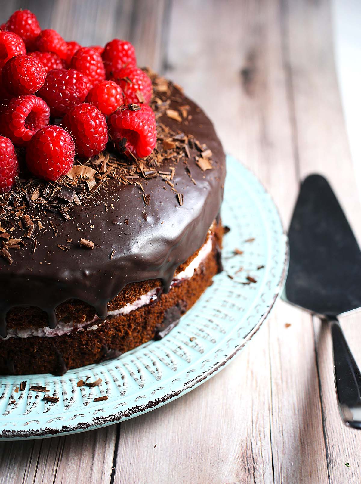 Chocolate Raspberry Cake