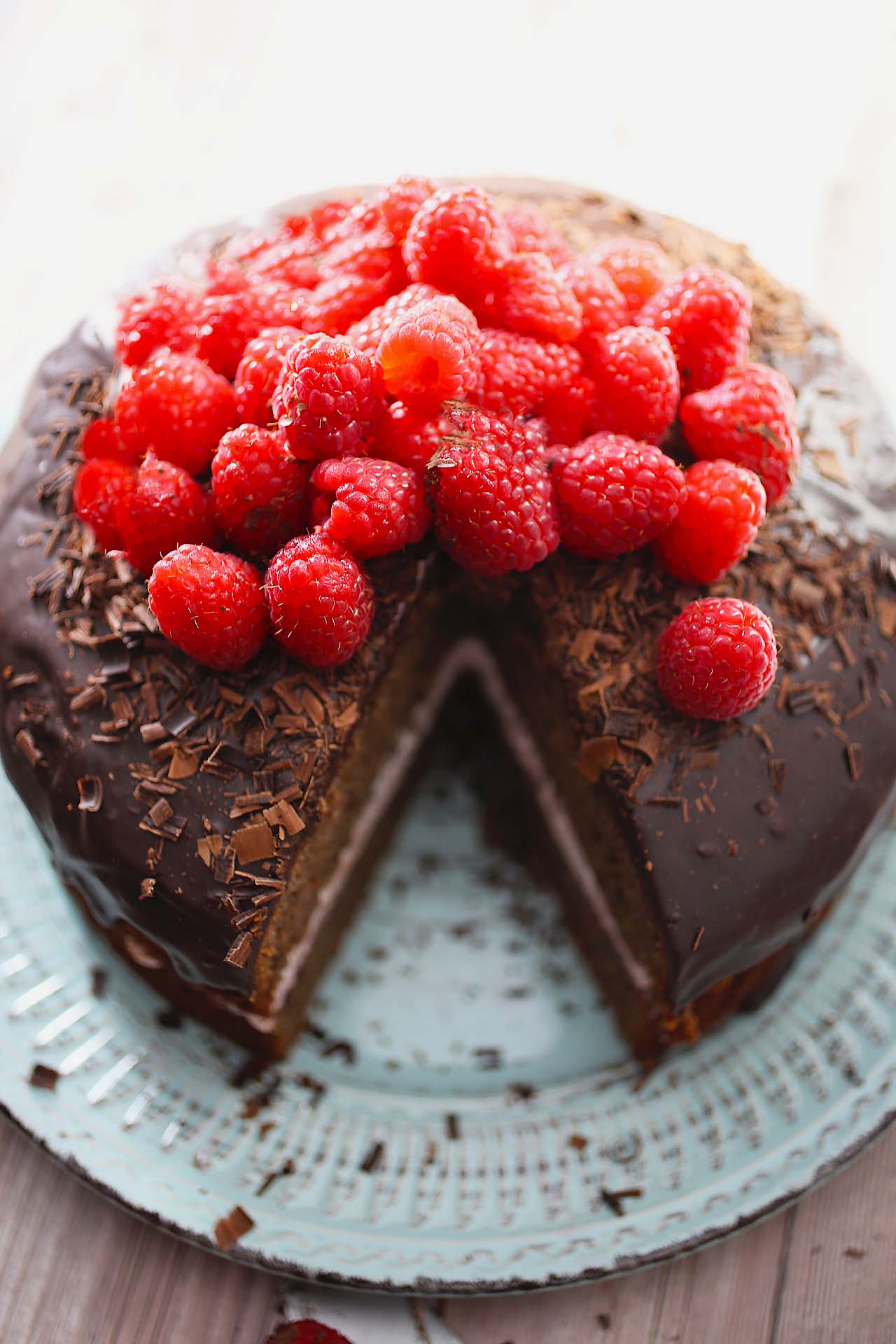 Chocolate Raspberry Cake