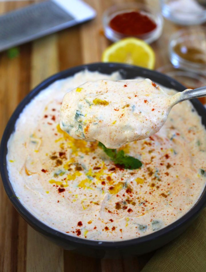 Spiced Yogurt Sauce