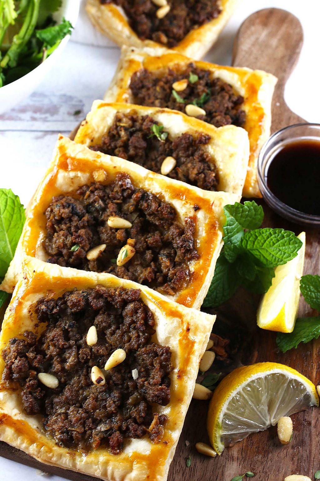 Spiced Beef Puffs