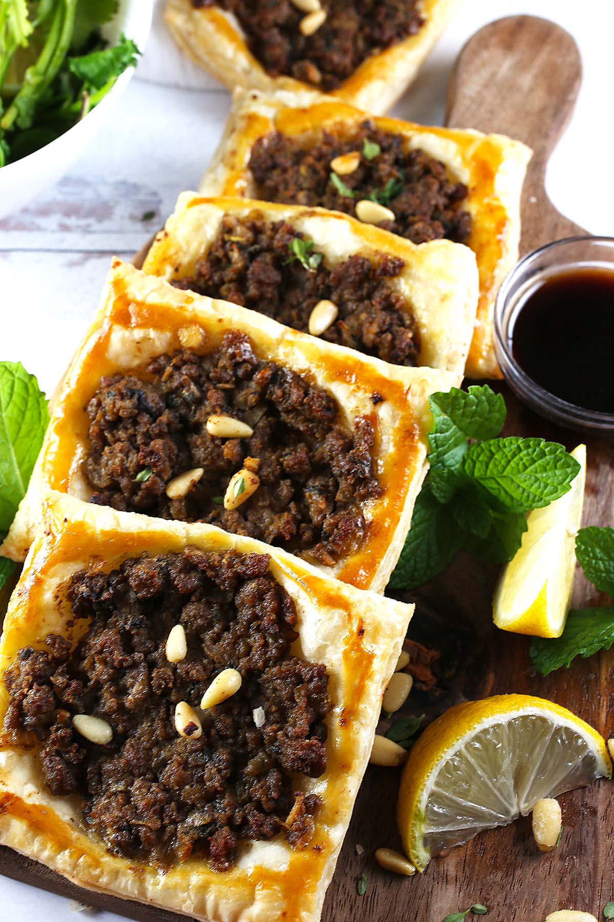 Spiced Beef Puffs