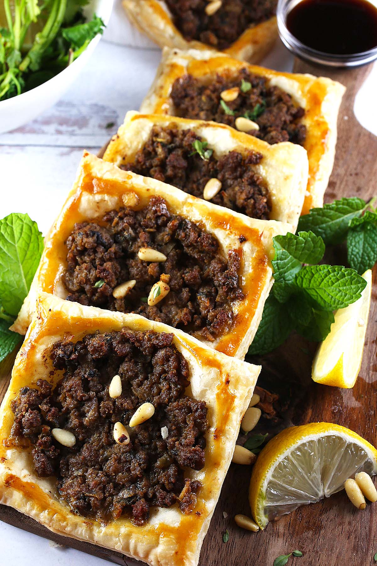 Spiced Beef Puffs